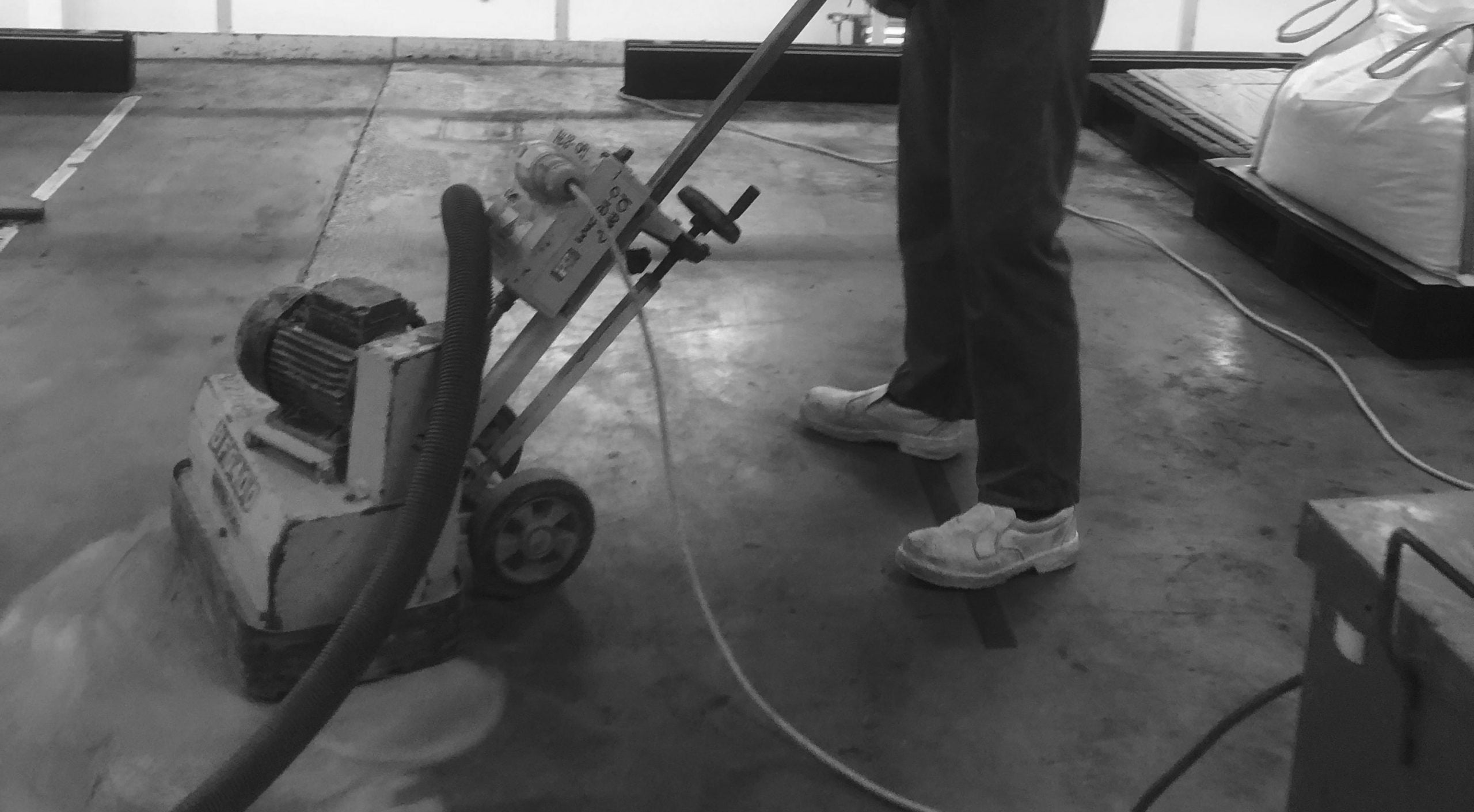 Concrete Grinding And Floor Preparation In Mansfield, UK